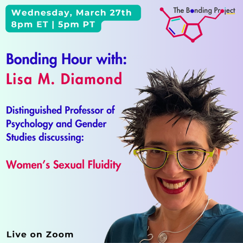 Bonding Hour with Dr. Lisa Diamond March 27 - Dr. Elisabeth "Eli" Sheff